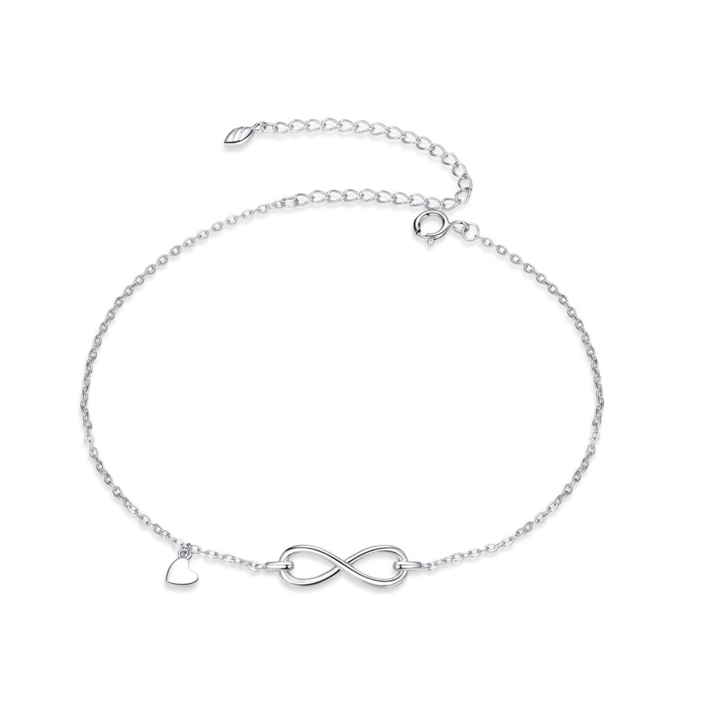 Brățară infinit cu inimioară, argint 925‰ – Luss – Bijuterii argint